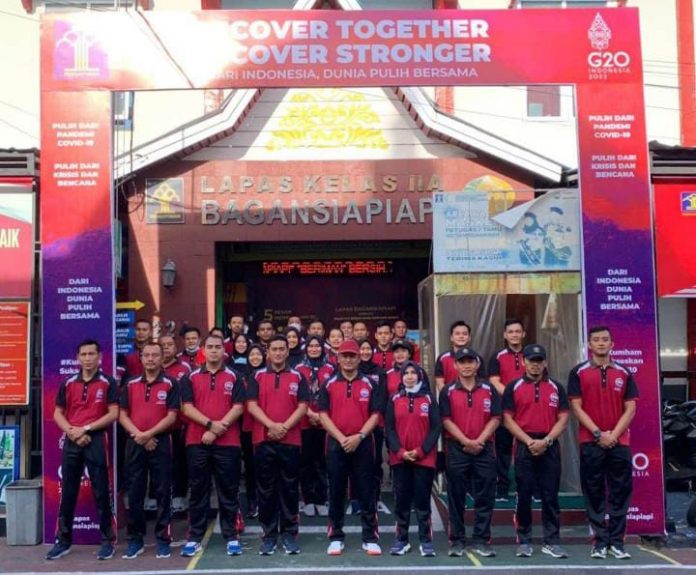 Lapas Bagansiapiapi Turut Meriahkan Kegiatan Jalan Sehat Semarak G20 ...